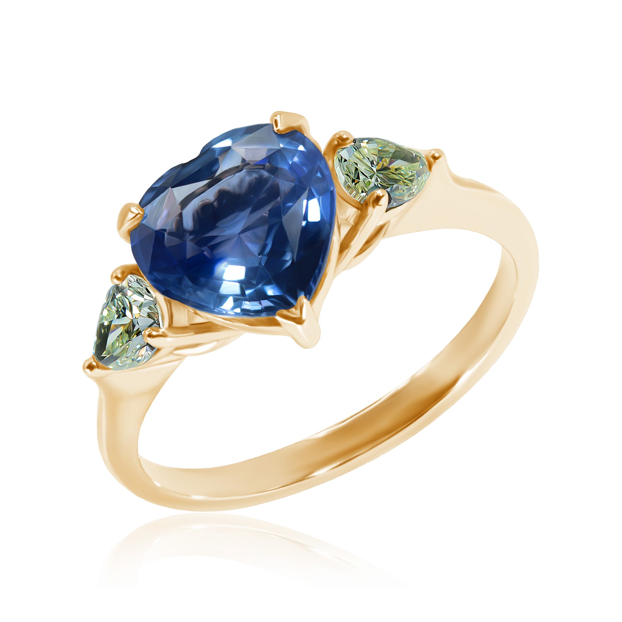 Sapphire & Diamond Ring Ulysses – DIAMYSIS